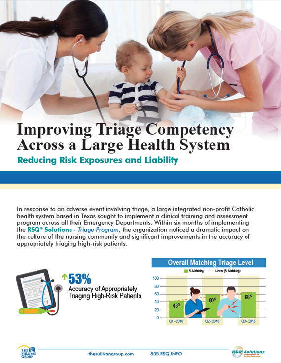 Case Study Triage Landing Page